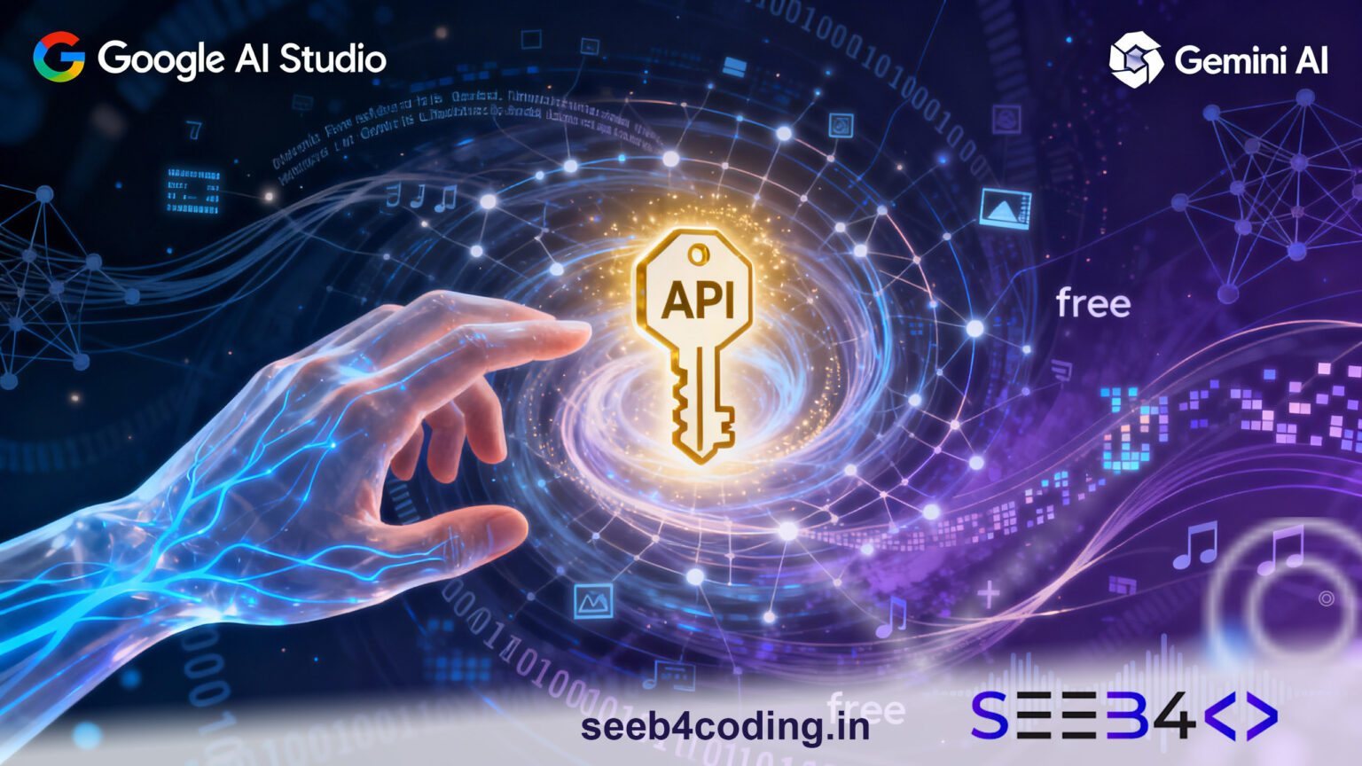 How to Create Your Own Gemini API Key (Step-by-Step) - SeeB4Coding